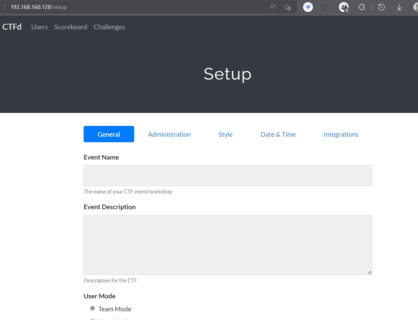 CTFd环境搭建 | JChan