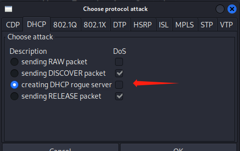 DHCP攻击及防御 | JChan